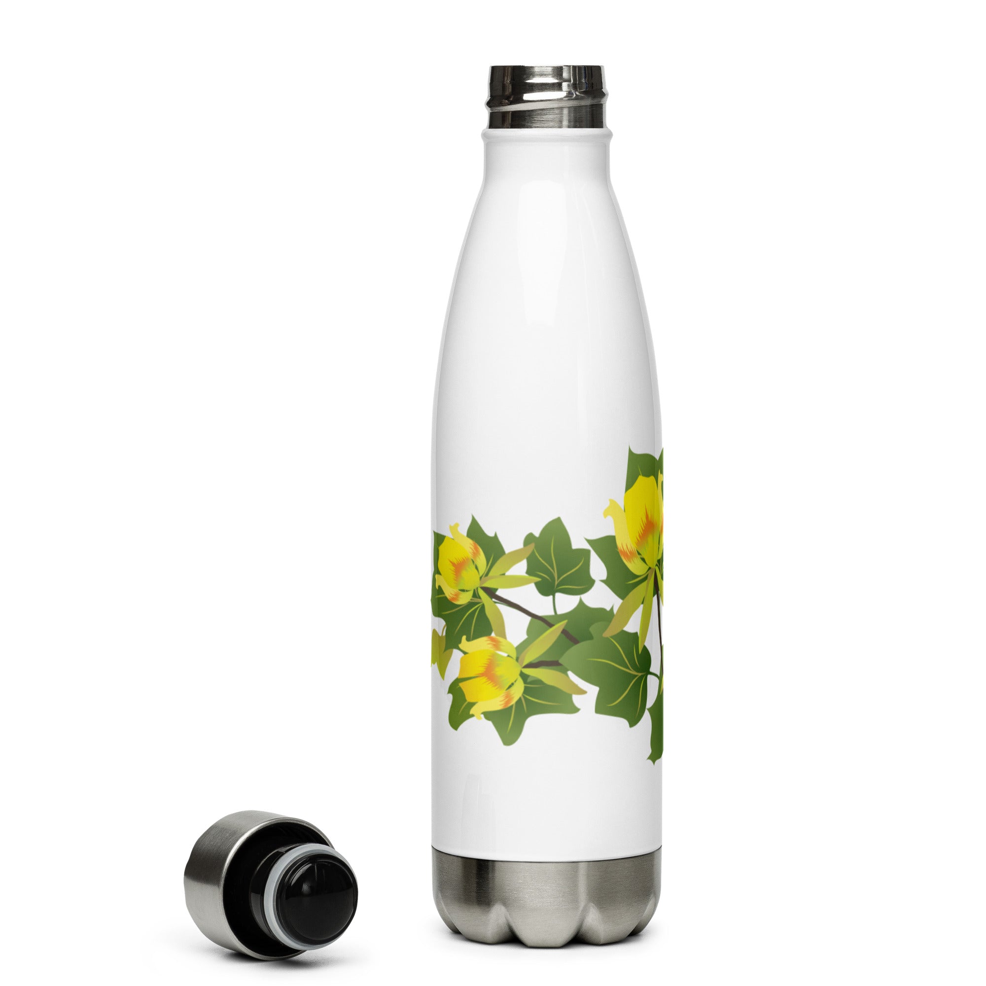 Tulip Poplar Stainless Steel Water Bottle – Nazzaro Design